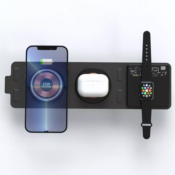 3-in-1 Wireless Charger for Travel – BlueBolt Chargers