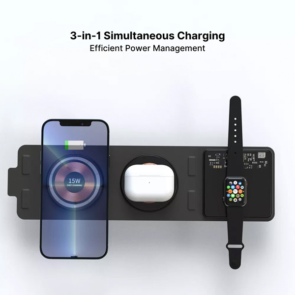 3-in-1 Wireless Charger for Travel – BlueBolt Chargers
